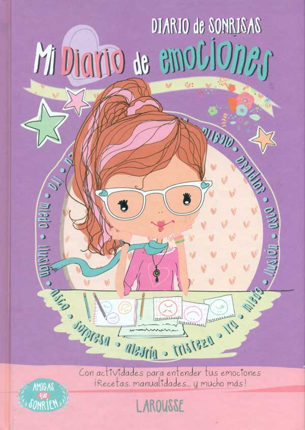 Mi diario de emociones. Diario de sonrisas Tapa dura Myriam Sayalero